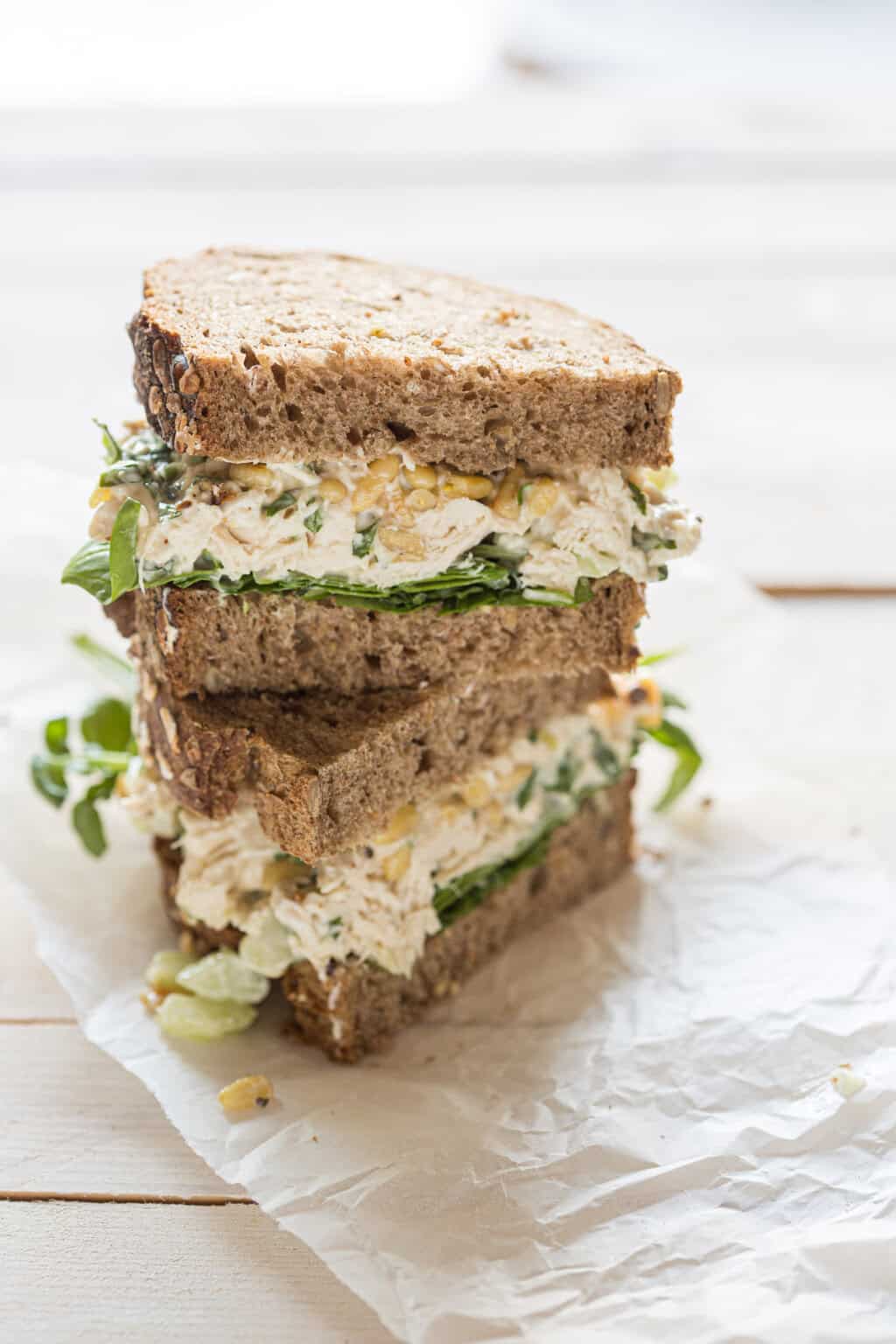 Kipsalade voor op brood - Simone's Kitchen