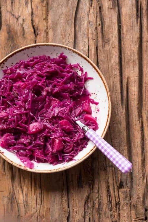 Rode kool met appel en kastanje - Simone's Kitchen