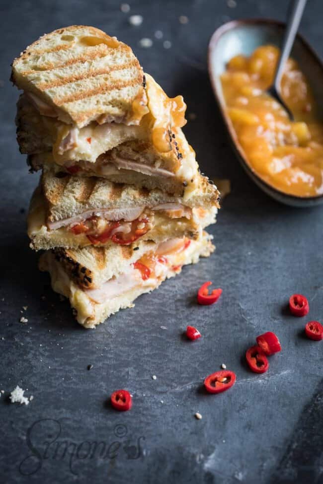 Tosti geitenkaas met jam en tijm - Simone's Kitchen