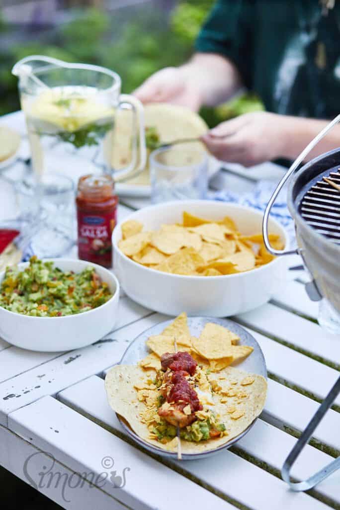 Gegrilde garnalen van de barbecue - Simone's Kitchen