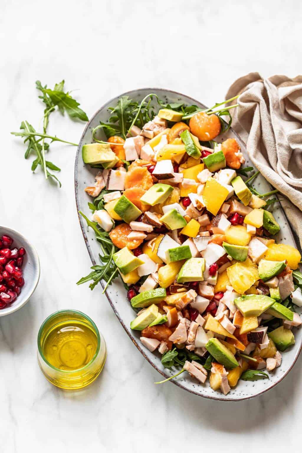 Tropische salade (voor als de zon weer terug komt) - Simone's Kitchen