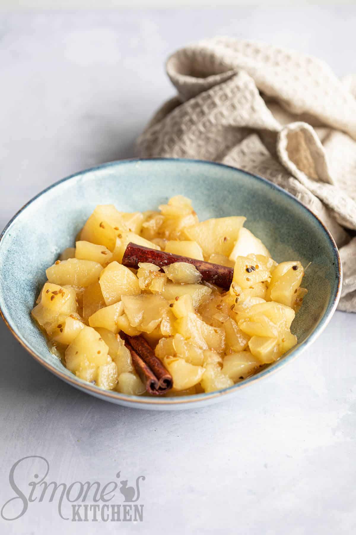 Maak zelf een lekkere appel-peer compote - Simone's Kitchen