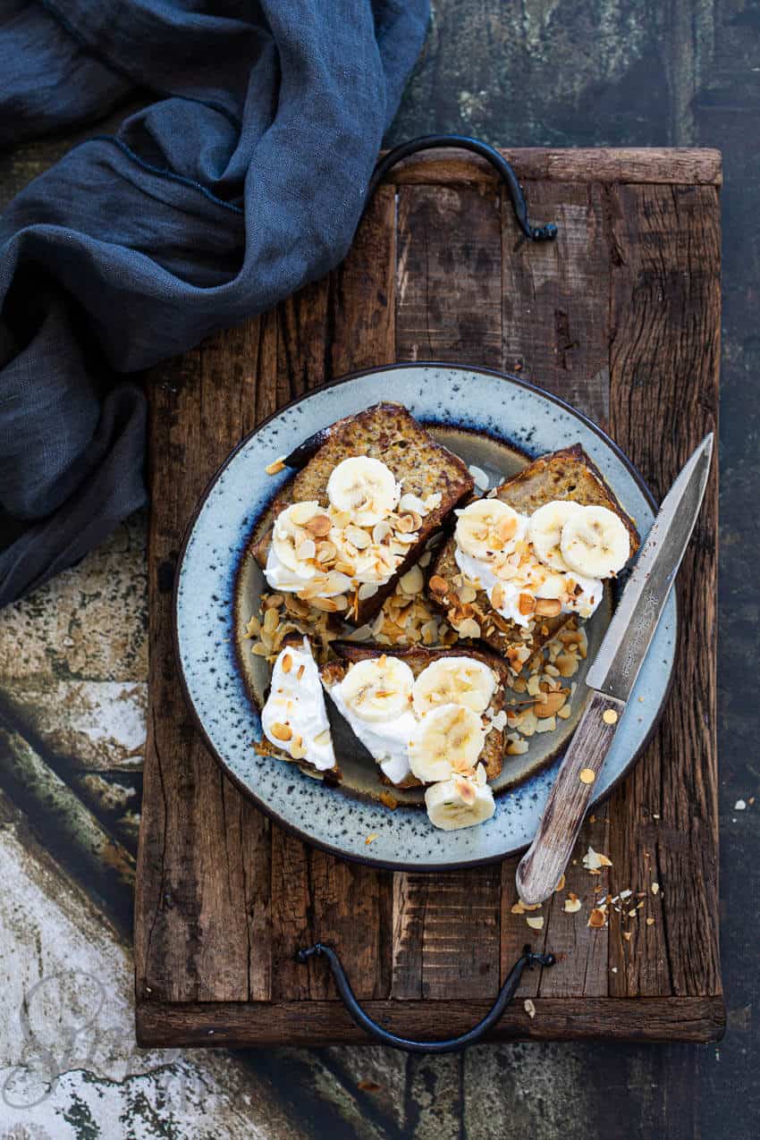 French toast van bananenbrood - Simone's Kitchen