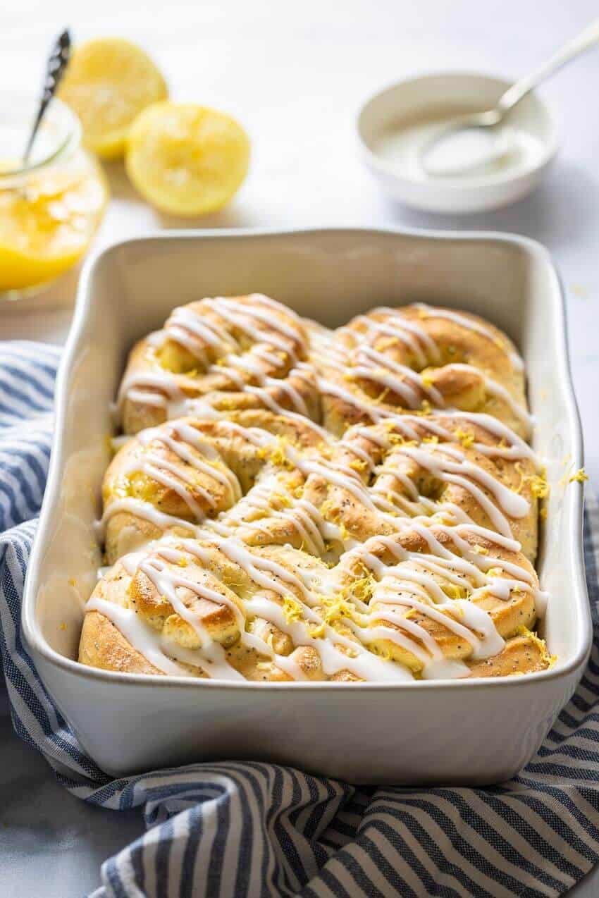 Lemon curd buns met maanzaad - Simone's Kitchen