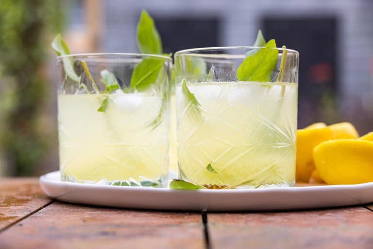 Citroenlimonade met basilicum - Simone's Kitchen