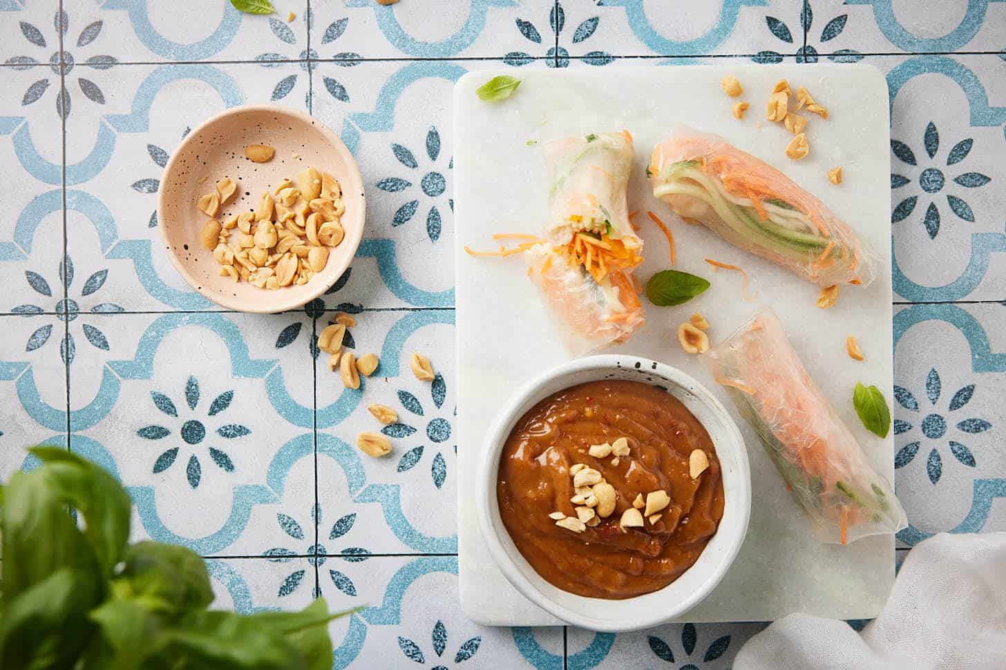 Vegetarische Vietnamese springrolls - Simone's Kitchen
