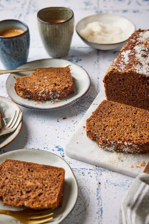 Glutenvrije wortelcake met bakbananenmeel - Simone's Kitchen
