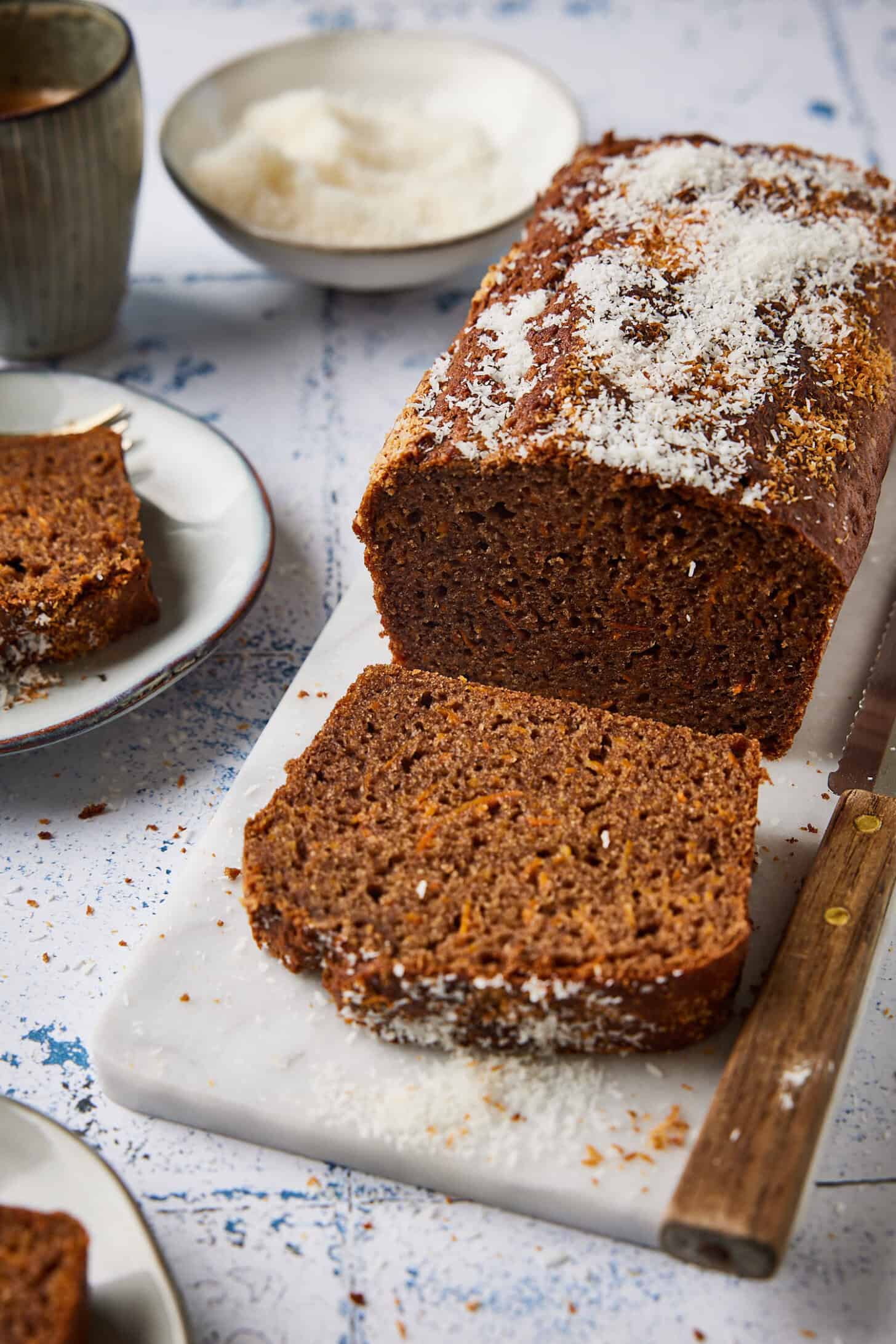 Glutenvrije wortelcake met bakbananenmeel - Simone's Kitchen