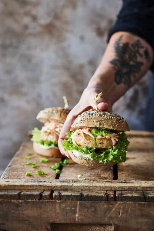 Kipburger met koolsla - Simone's Kitchen