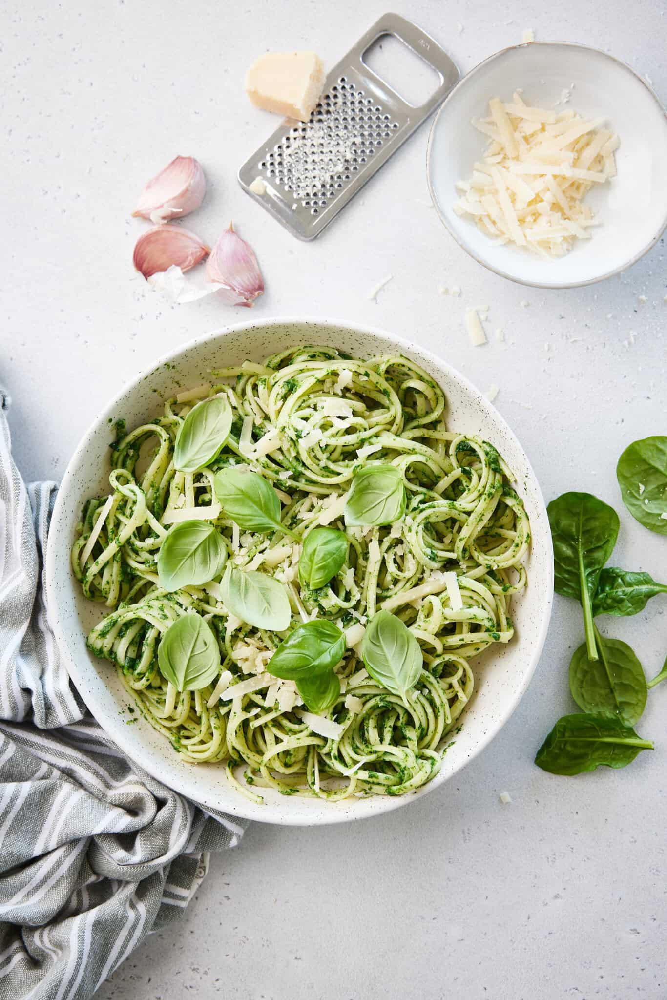 Pasta met spinazie - Simone's Kitchen