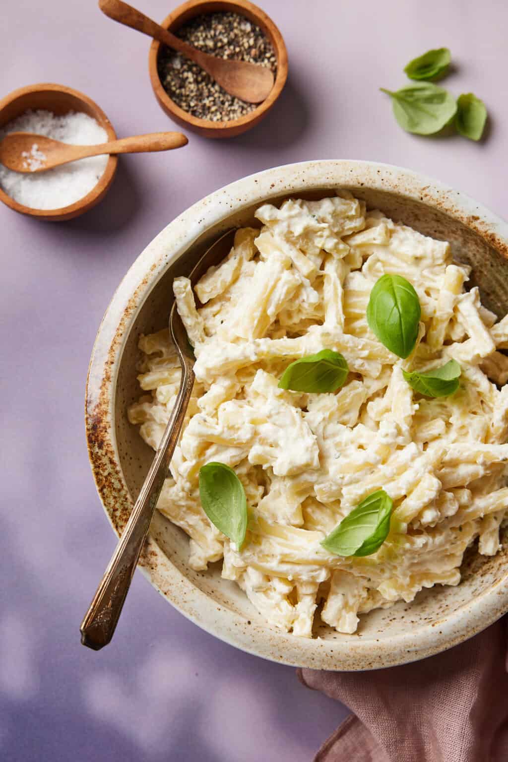 Eenpans pasta met ricotta en citroen - Simone's Kitchen