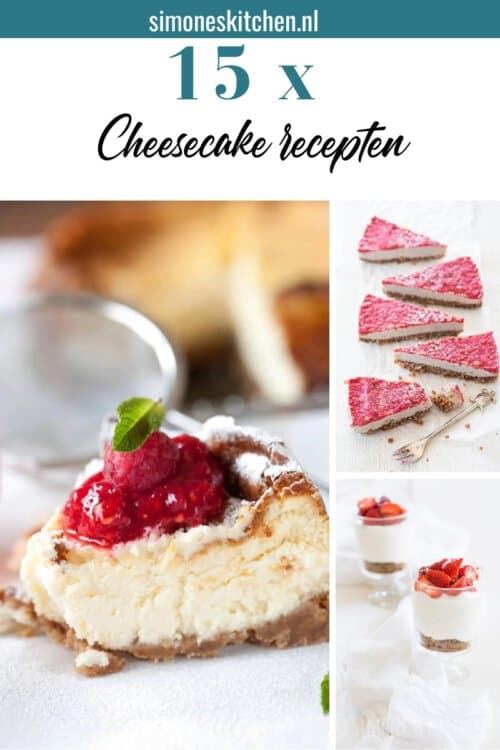 15 x cheesecake recepten - Simone's Kitchen