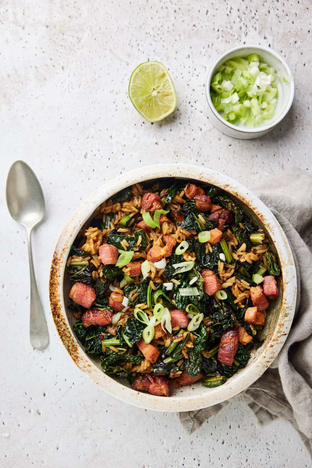 Palmkool recept met rijst - Simone's Kitchen