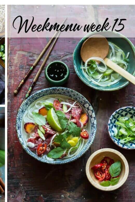 Weekmenu - Wat eten we vandaag?