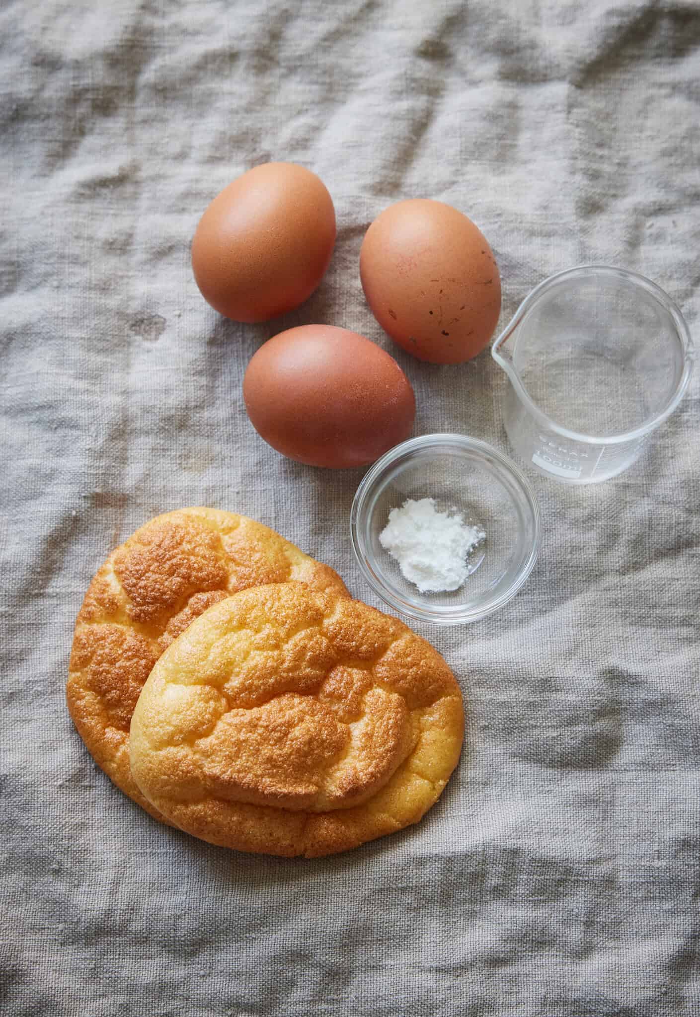 3-ingrediënten keto cloud brood - Simone's Kitchen