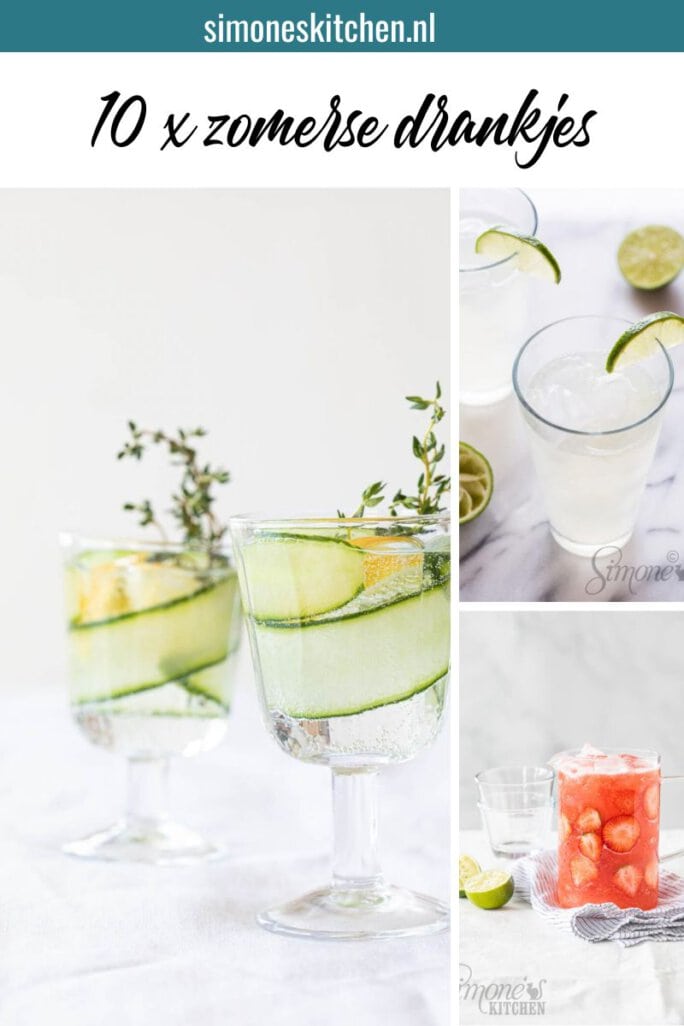 10 x zomerse drankjes - Simone's Kitchen
