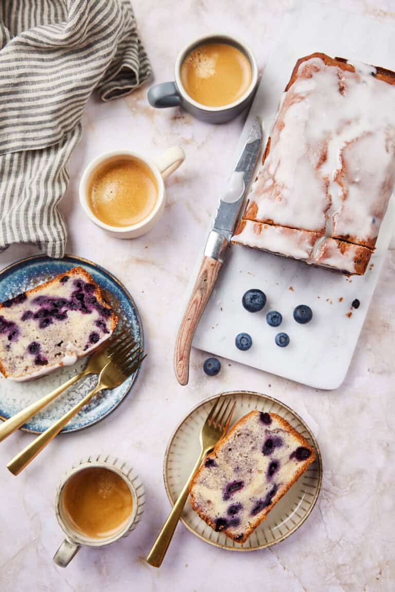 Blauwe bessen cake - Simone's Kitchen