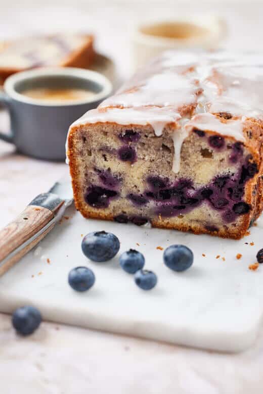 Blauwe bessen cake - Simone's Kitchen