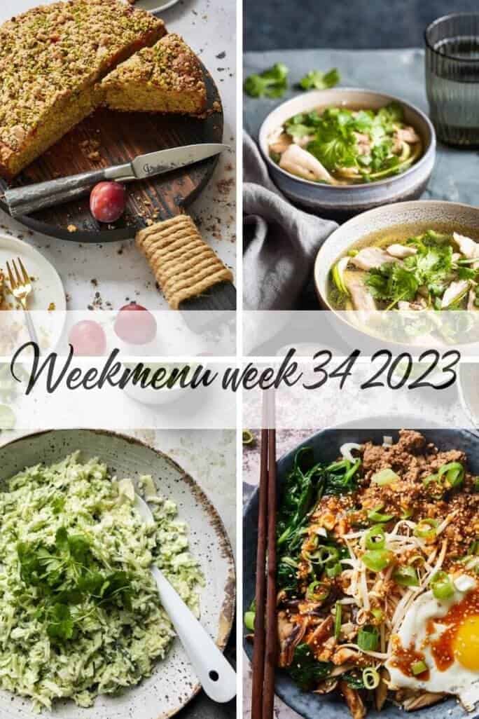 Weekmenu - Wat eten we vandaag?