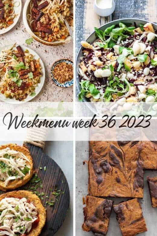 Weekmenu - Wat eten we vandaag?