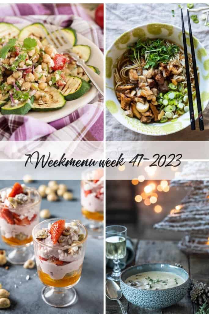 Weekmenu - Wat eten we vandaag?