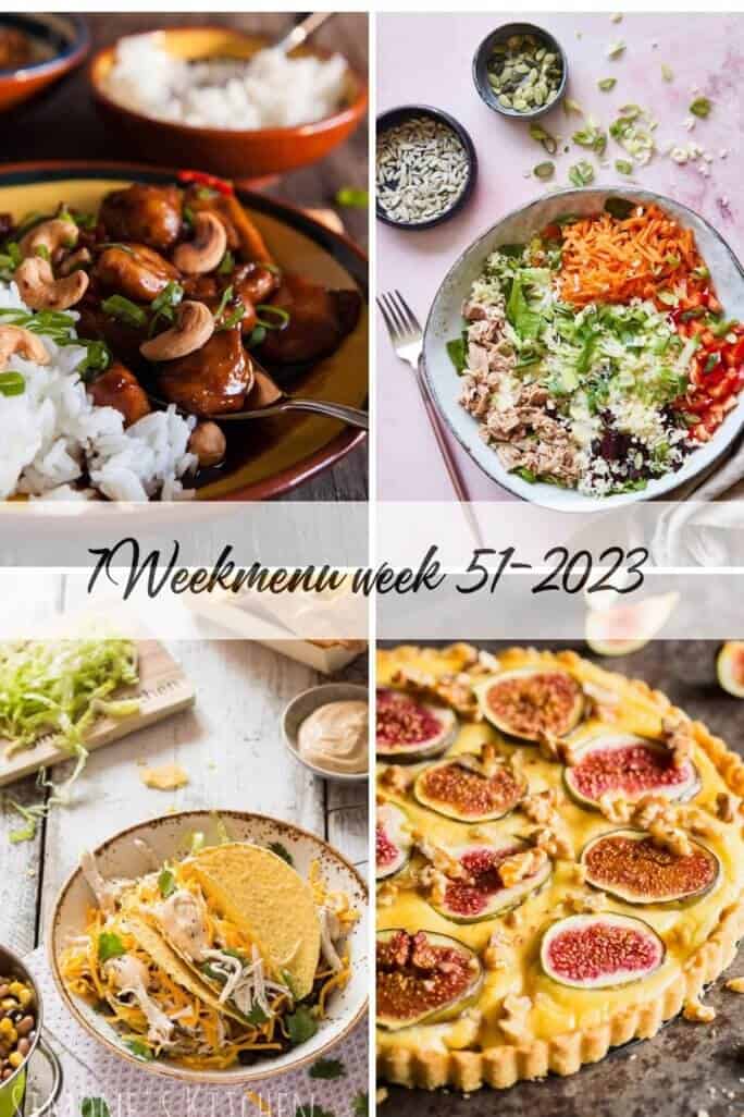 Weekmenu - Wat eten we vandaag?