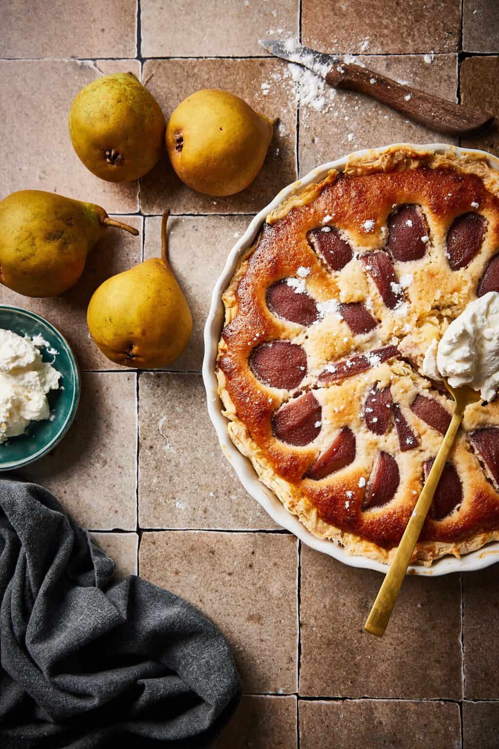 Stoofpeer frangipane - Simone's Kitchen