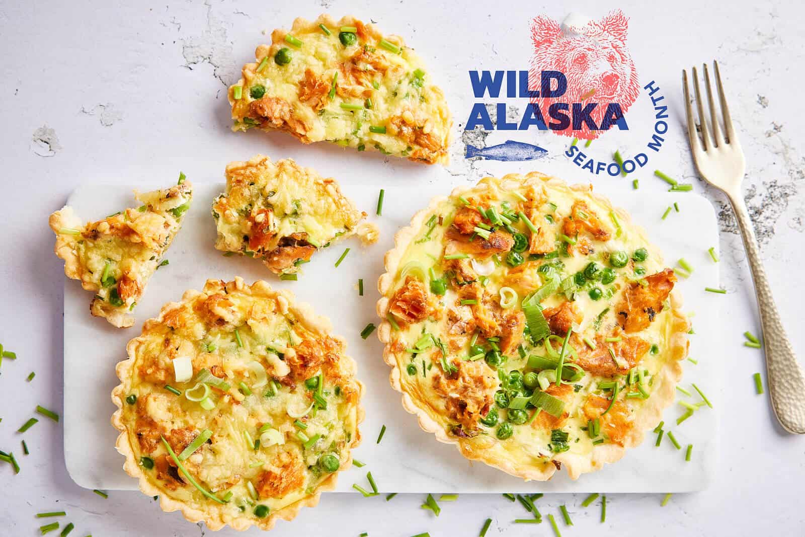 Quiche met zalm en prei - Simone's Kitchen