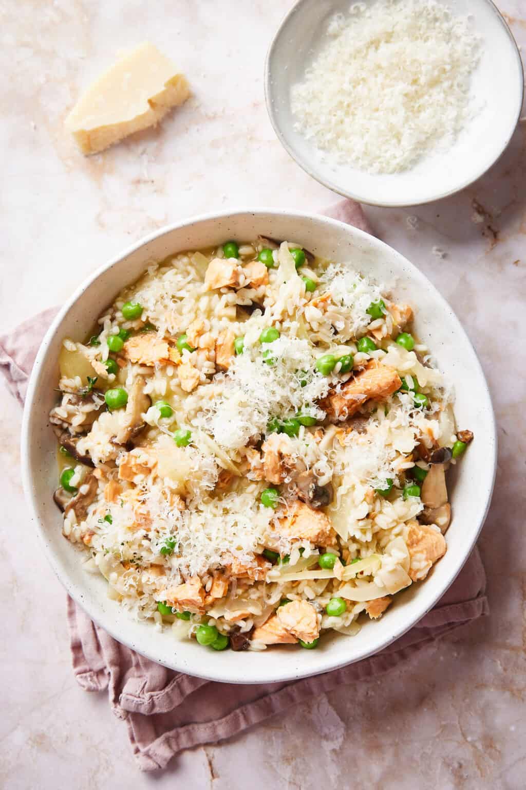 Risotto met zalm recept - Simone's Kitchen