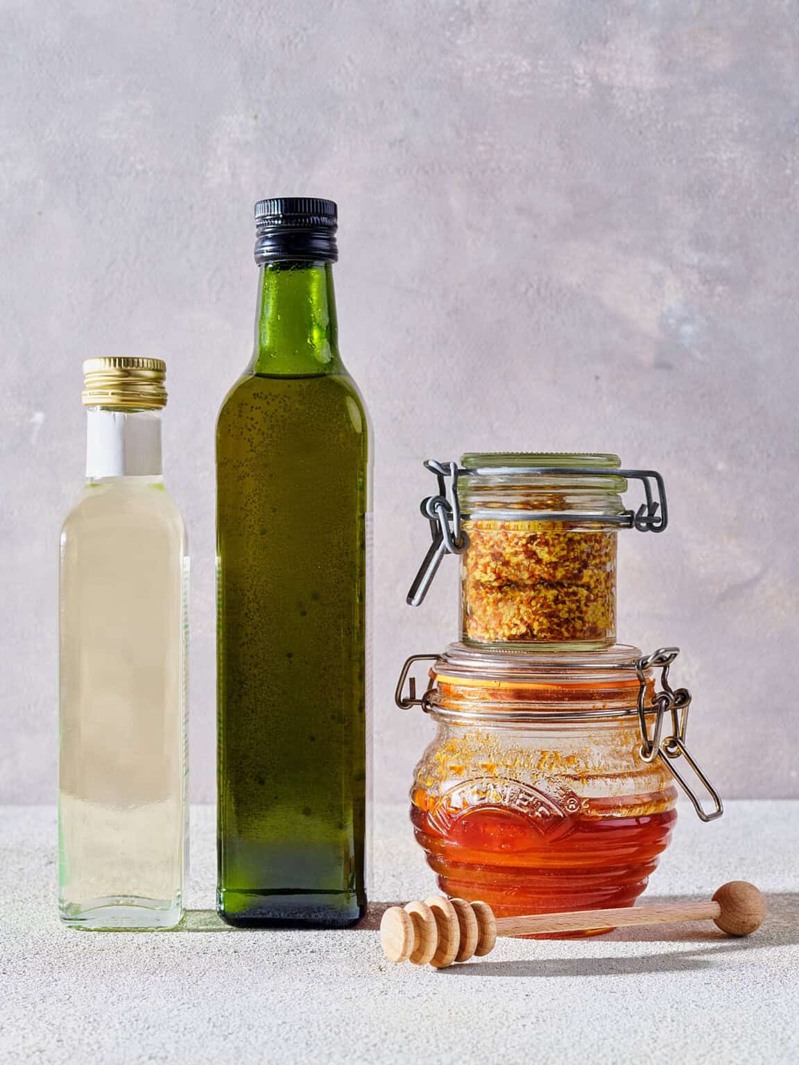 Honing mosterd dressing maken - Simone's Kitchen