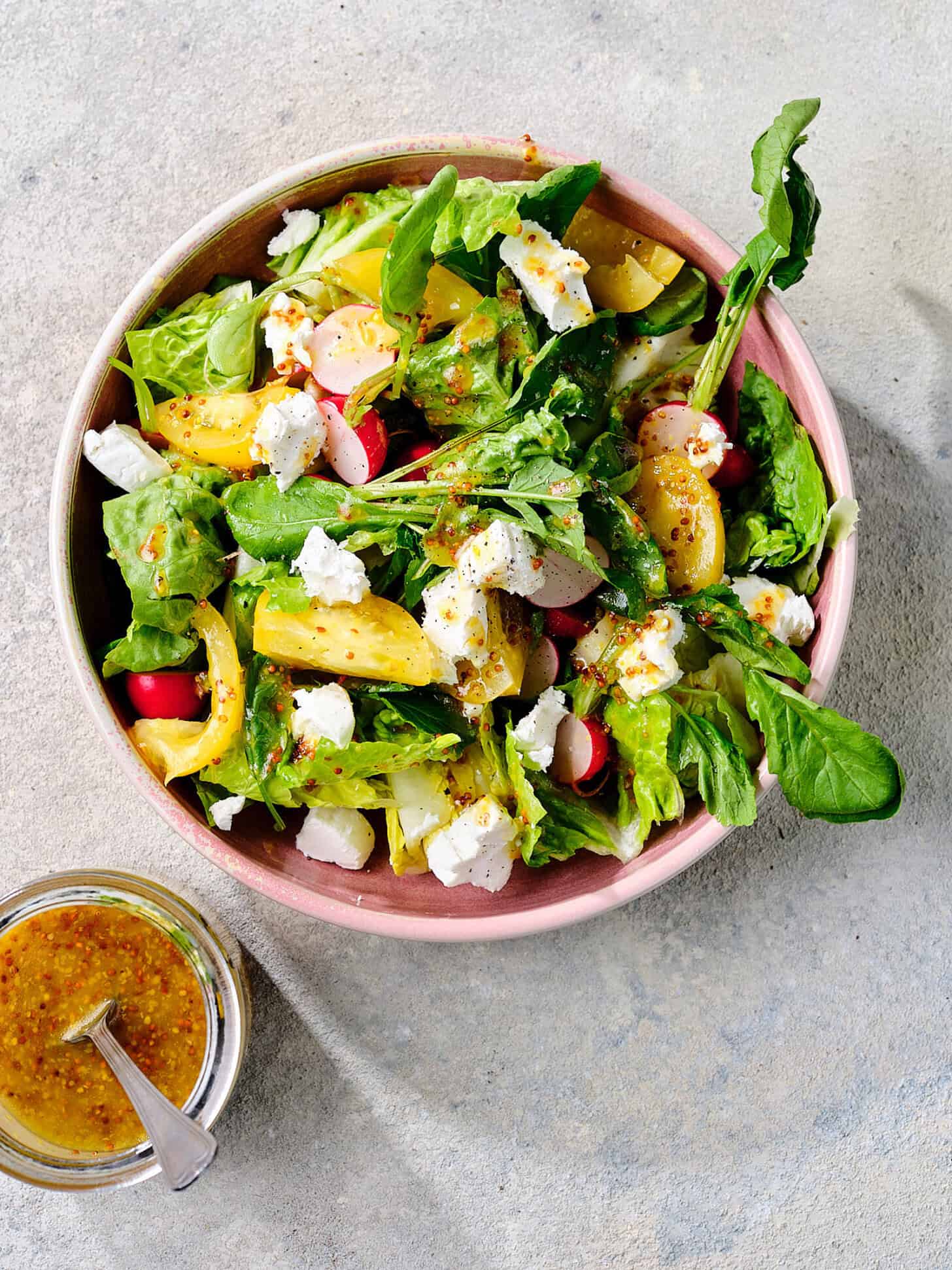 Honing mosterd dressing maken - Simone's Kitchen