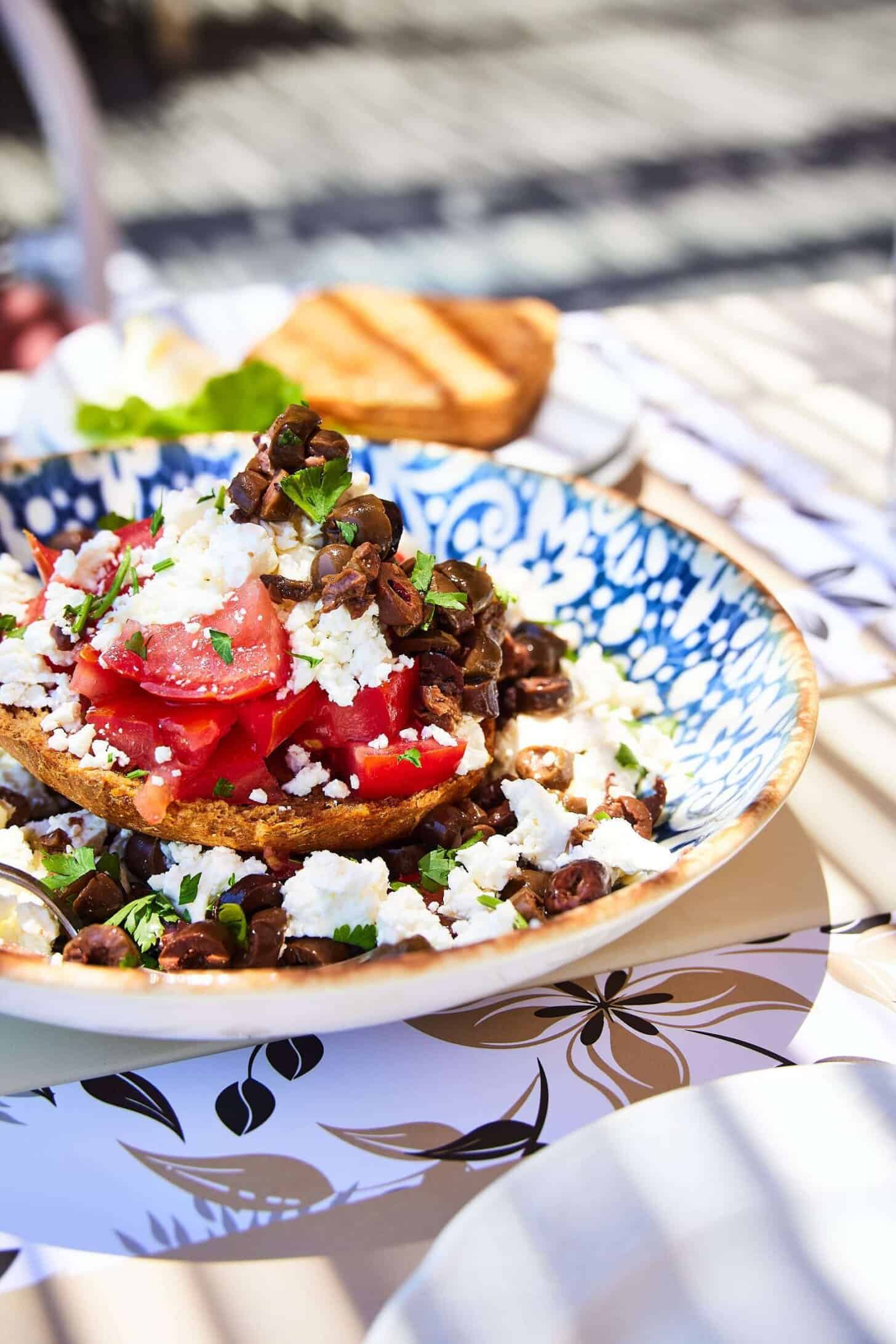 Dakos salade - Griekenland - Simone's Kitchen