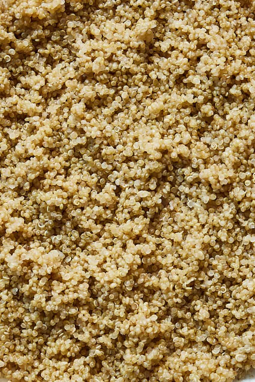 Makkelijke basis quinoa salade en variaties